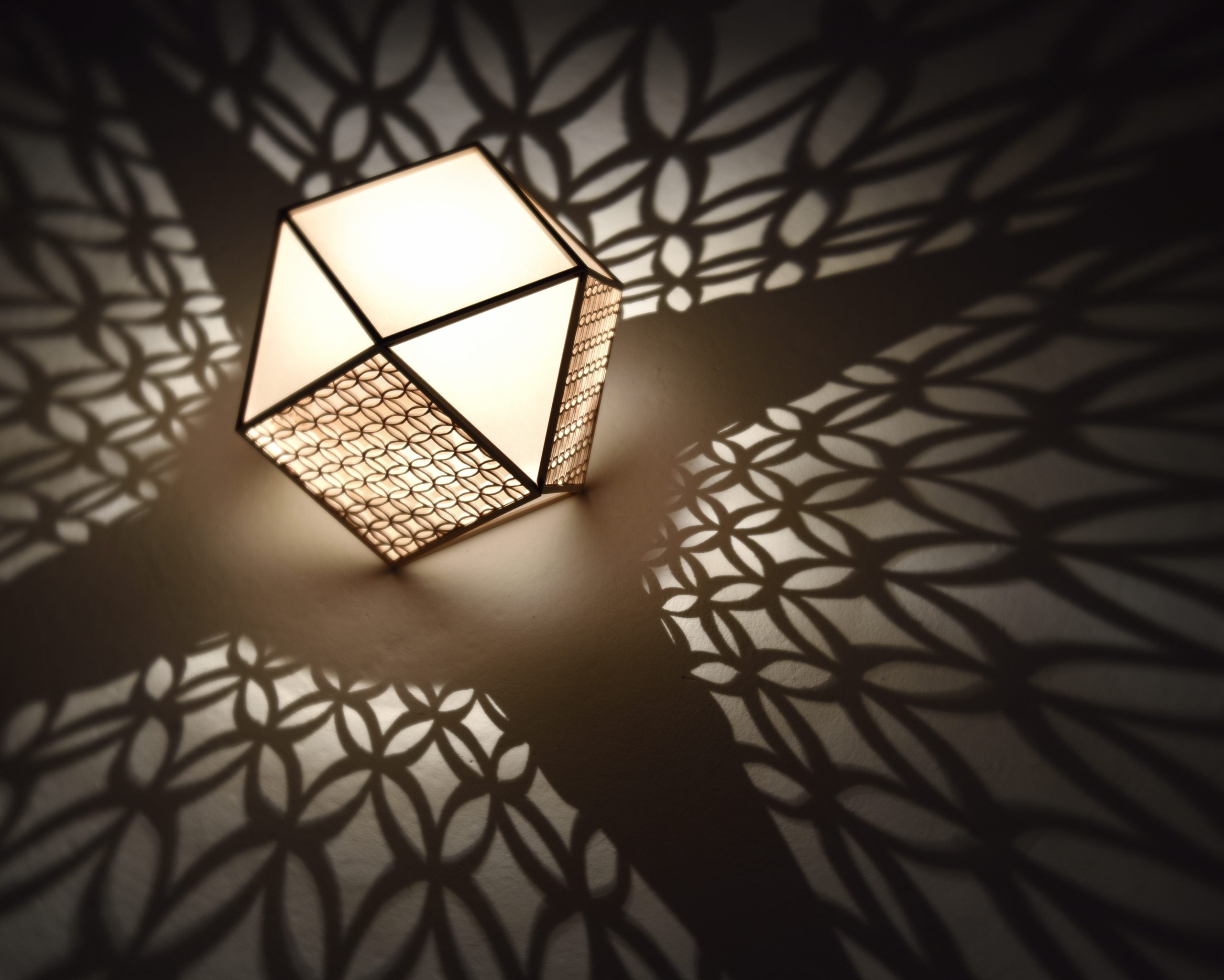 kumiko light pendant 02 (tall) | Bartok design Co.