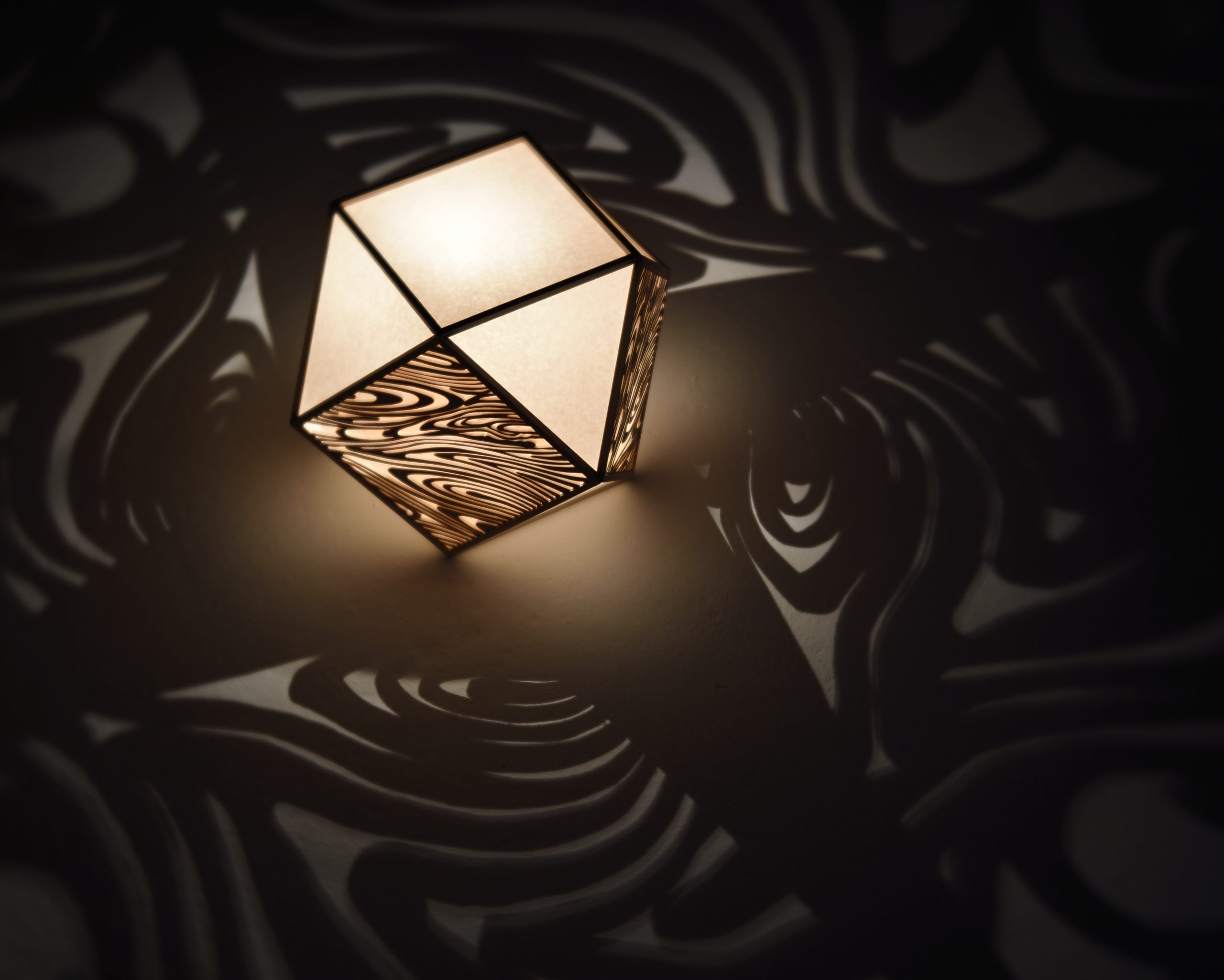 kumiko light pendant 02 (tall) | Bartok design Co.